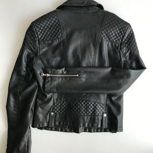 Express | Jackets & Coats | Express Black Leather Jacket | Poshmark